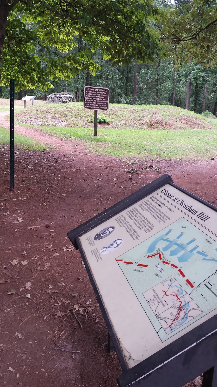 The Prattville Dragoons SCV Camp Blog: Visit to Cheatham Hill in ...