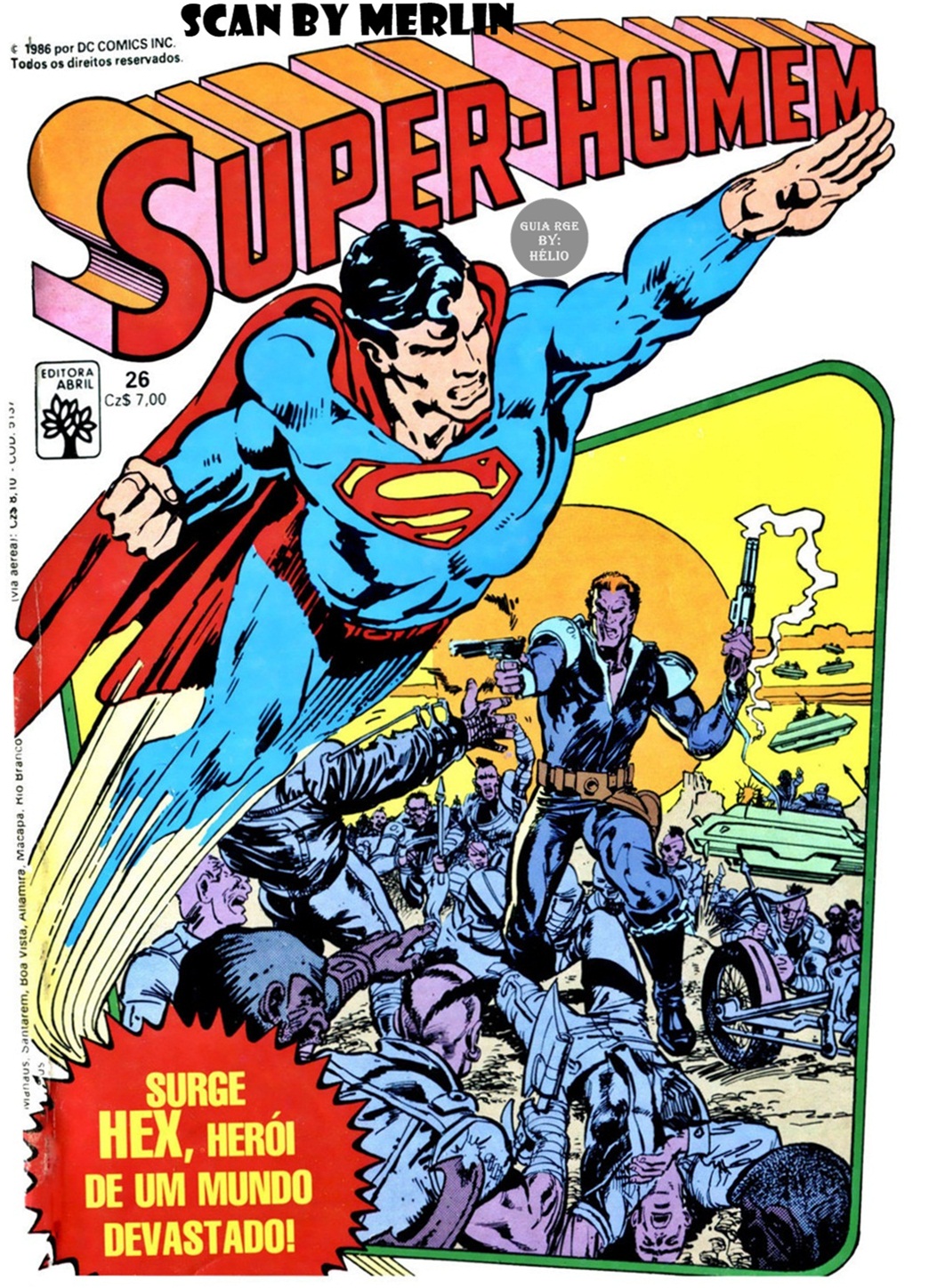 Gibis Clássicos: Super-Homem 1ª Série - n° 26 - Editora Abril