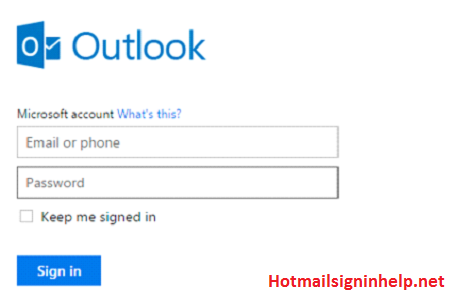 Hotmail sign in