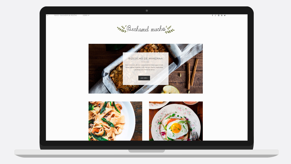 Plantilla Bechamel mucho - Las cosas de Maite