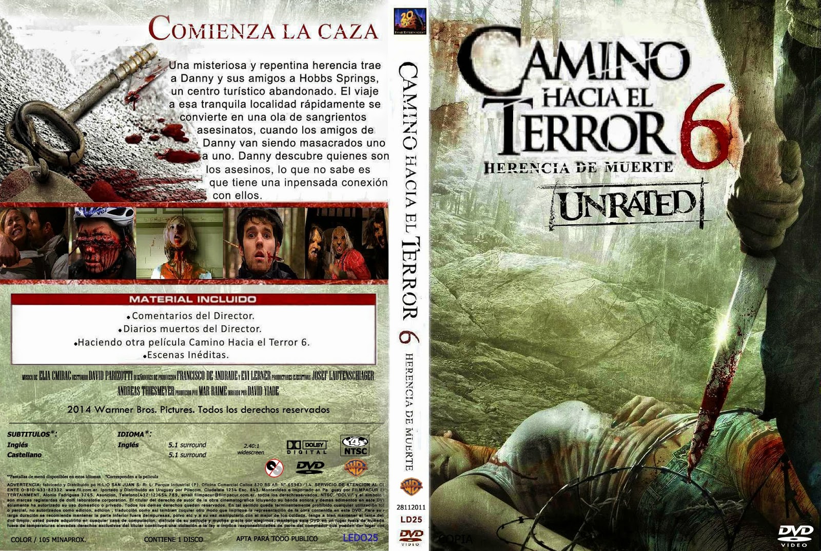 COVERCARATULAS DE DVD - CD COVERCREATORS: CAMINO HACIA EL TERROR 6