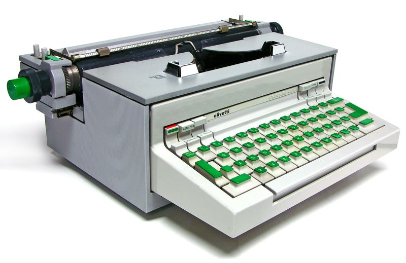 oz.Typewriter: The Olivetti Praxis 48 Typewriter: Sottsass's Real Green ...