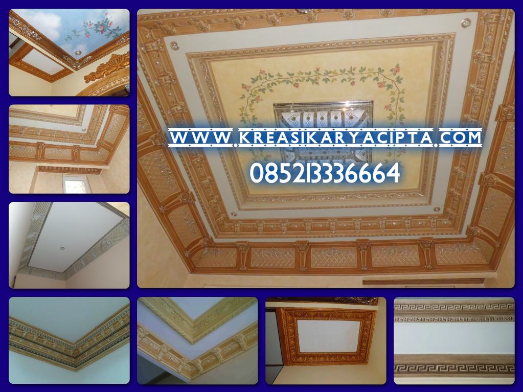 53+ Motif Lis Plafon Gypsum