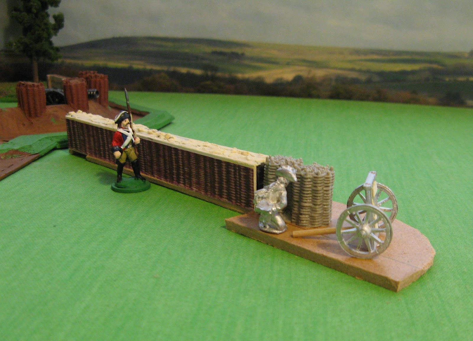 The Kingdom of Wittenberg: siegeworks(2) - trial section and layout