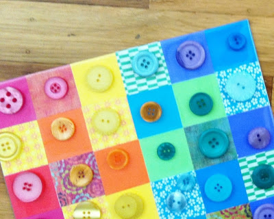 we bloom here: Rainbow Checkers