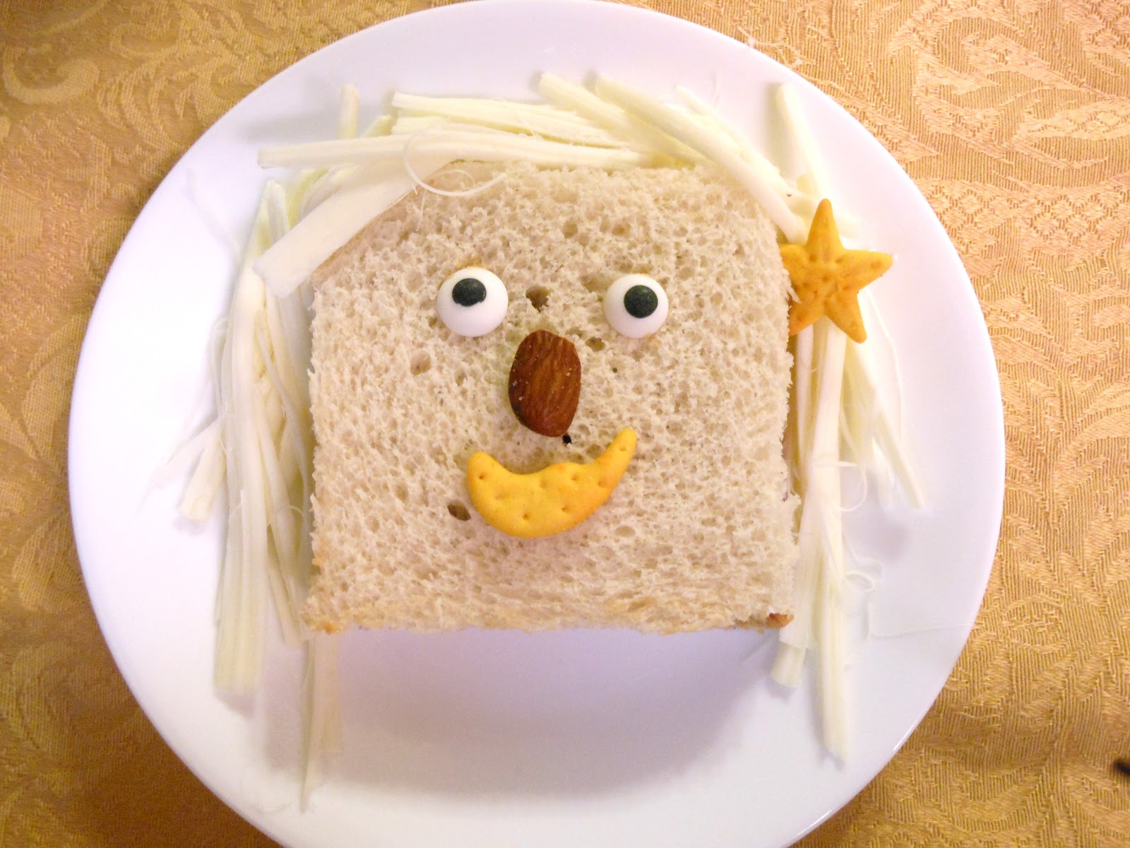 Cute Lunch : Make it Special: Silly Saturday - An Easy Face