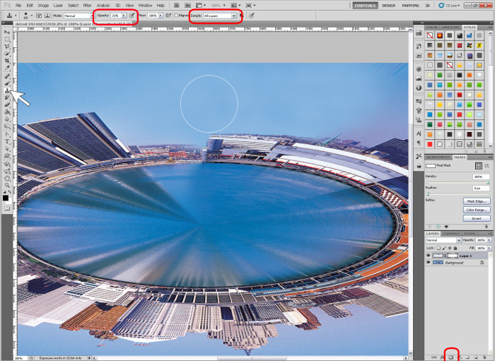 Five Minute Photoshop Tutorials - Mini-Planet ~ 4DragonsMedia