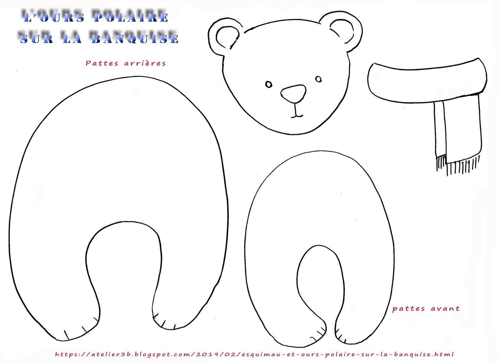 La boite à idées de l' atelier 3B* * *: Esquimau et ours polaire sur la ...