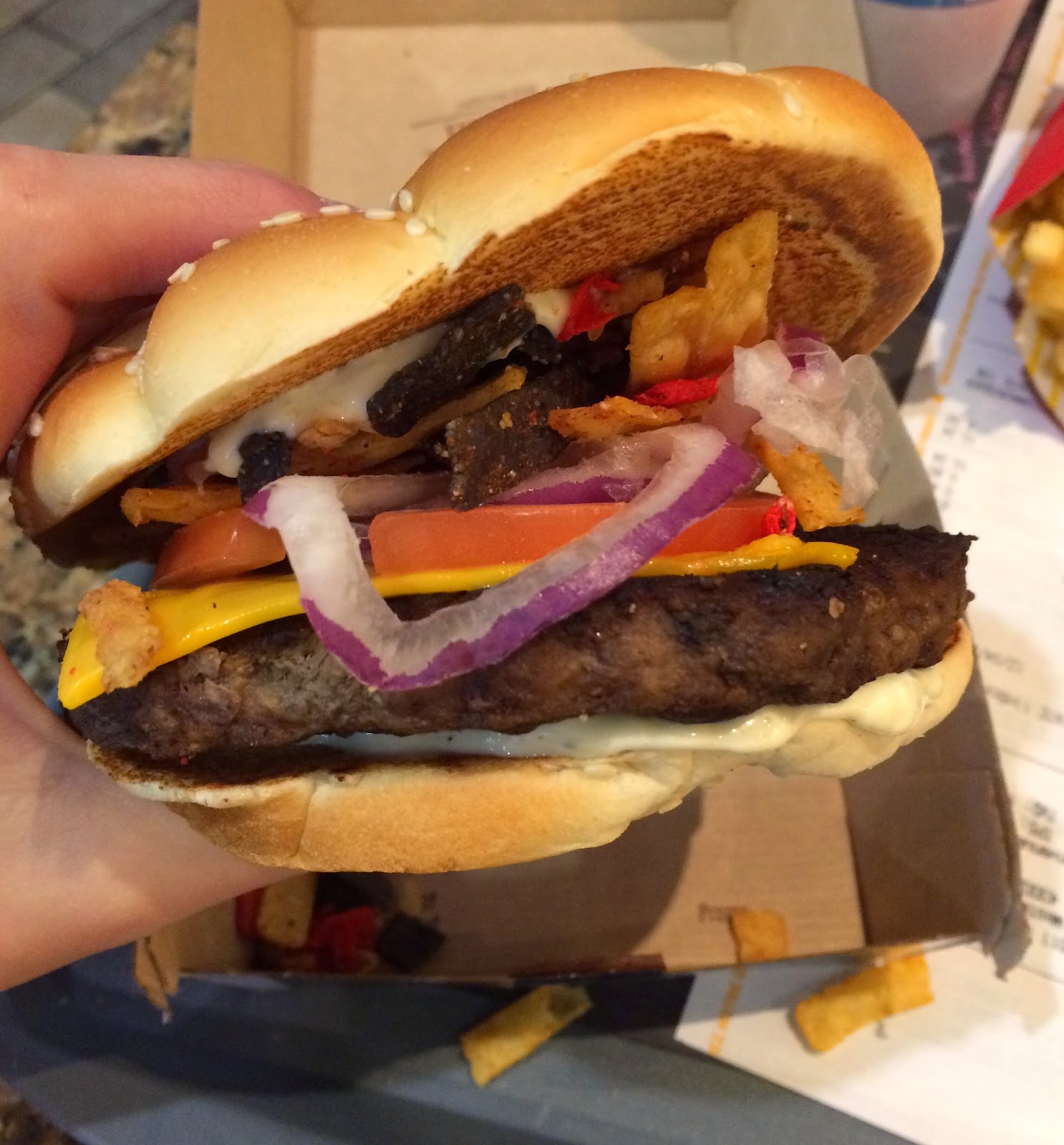 Le Max 67 Burger From McDonald's / マクドナルのザ マックス67 バーガー ~ I'm Made of ...