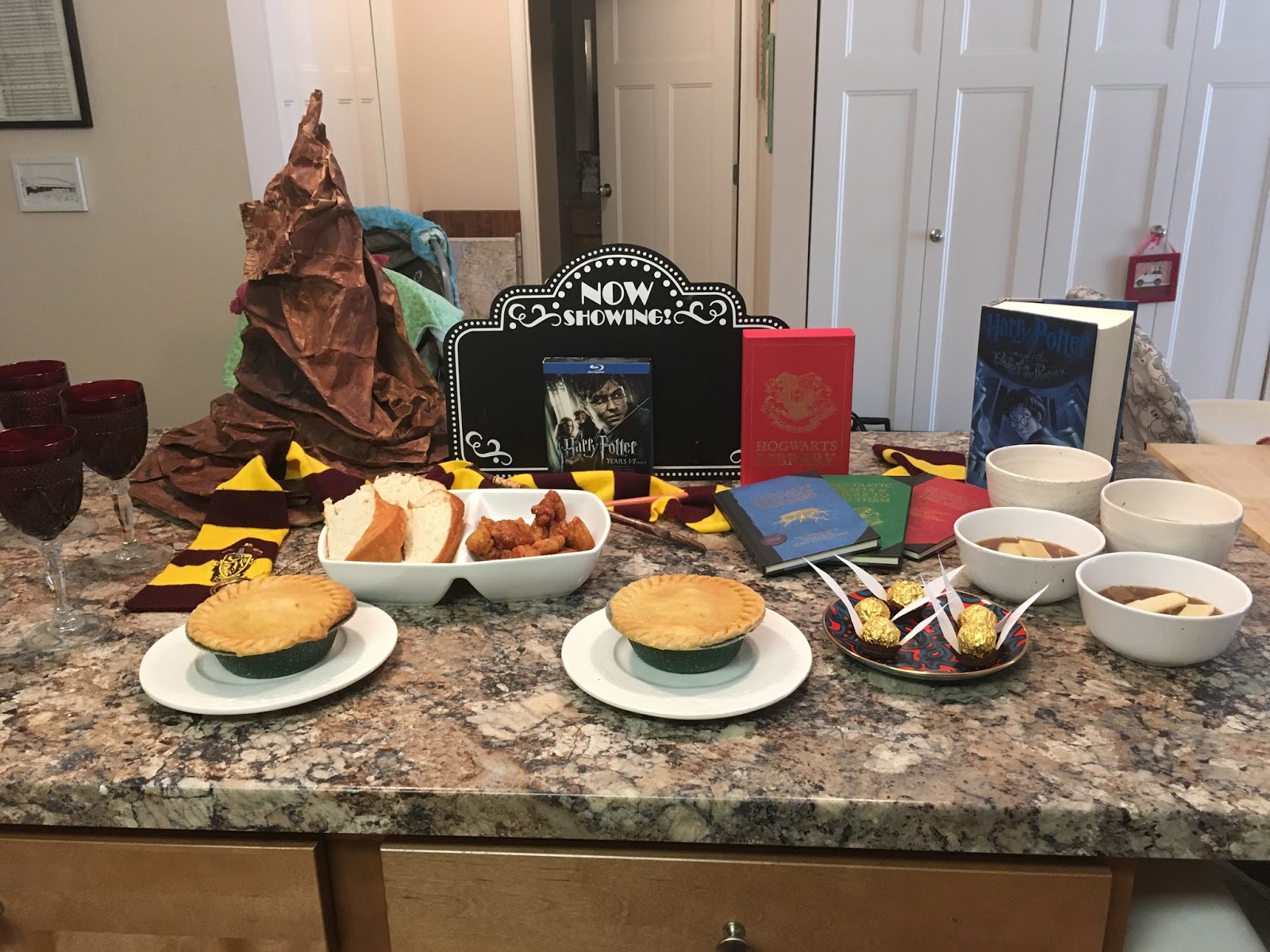 Reel Fancy Dinners: Harry Potter and the Order of the Phoenix Dinner