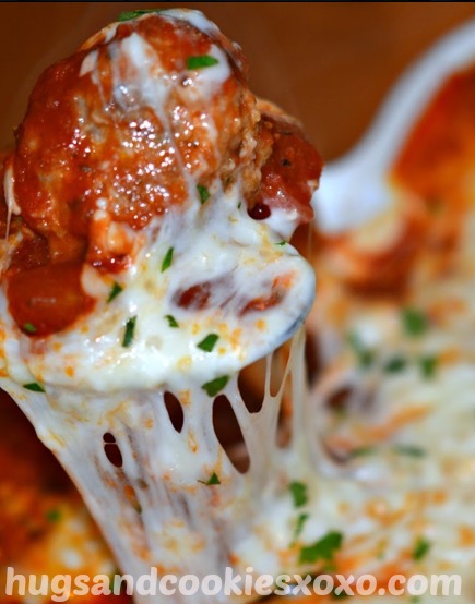 WORLD'S MOST AMAZING MEATBALL PARM!!!!!!! - Hugs and Cookies XOXO