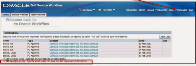 R12 ERP DBA - Oracle Applications DBA: OA Framework Personalization