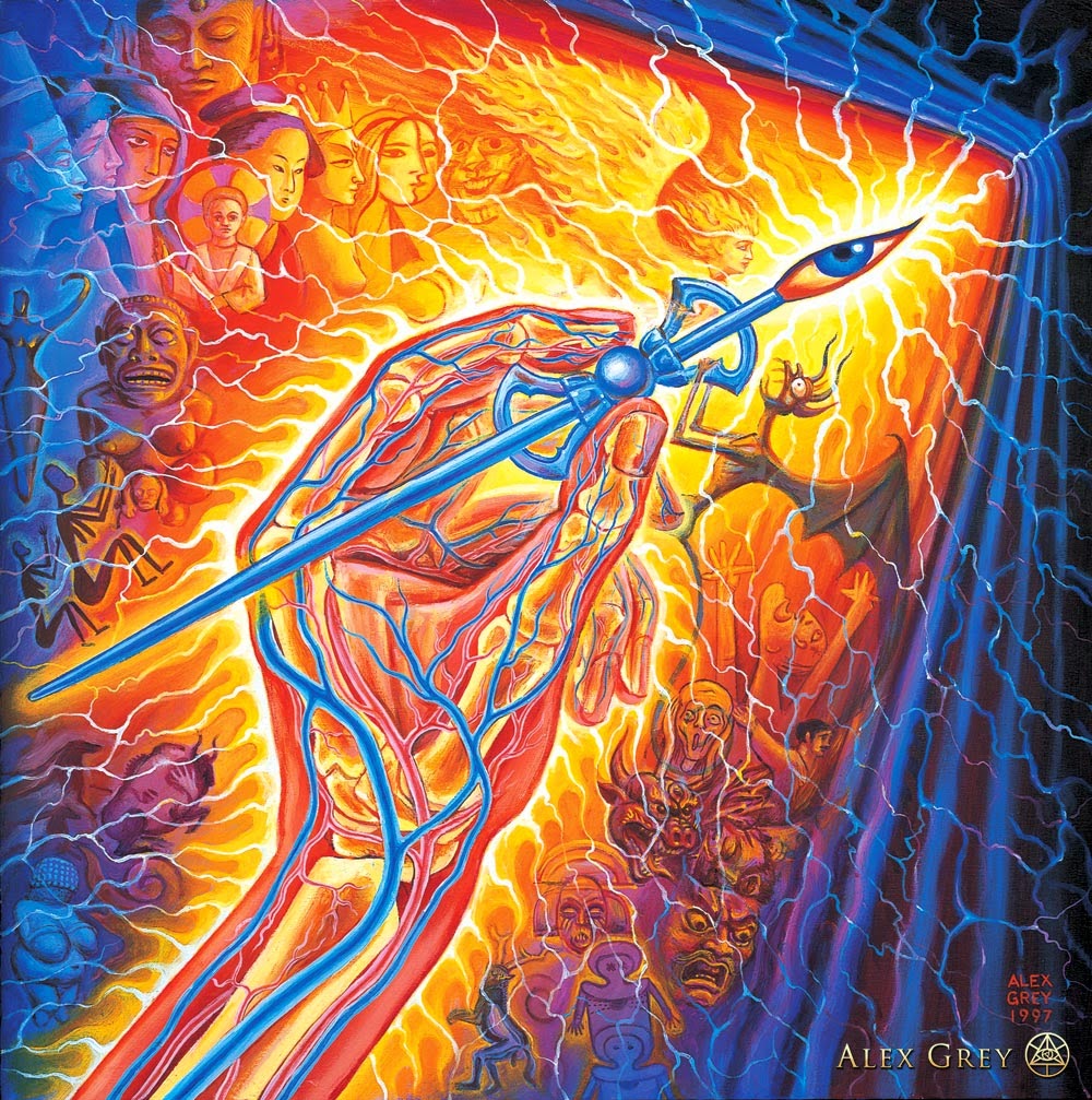 "Progress Of The Soul" por Alex Grey Part.1 | Psychedelia
