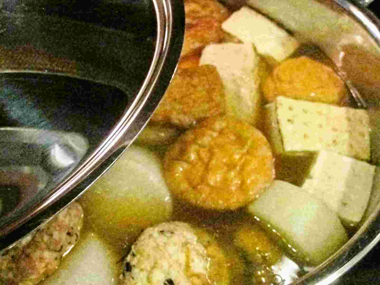 Recipes for Tom: Oden / fishcake, tofu and daikon radish stew