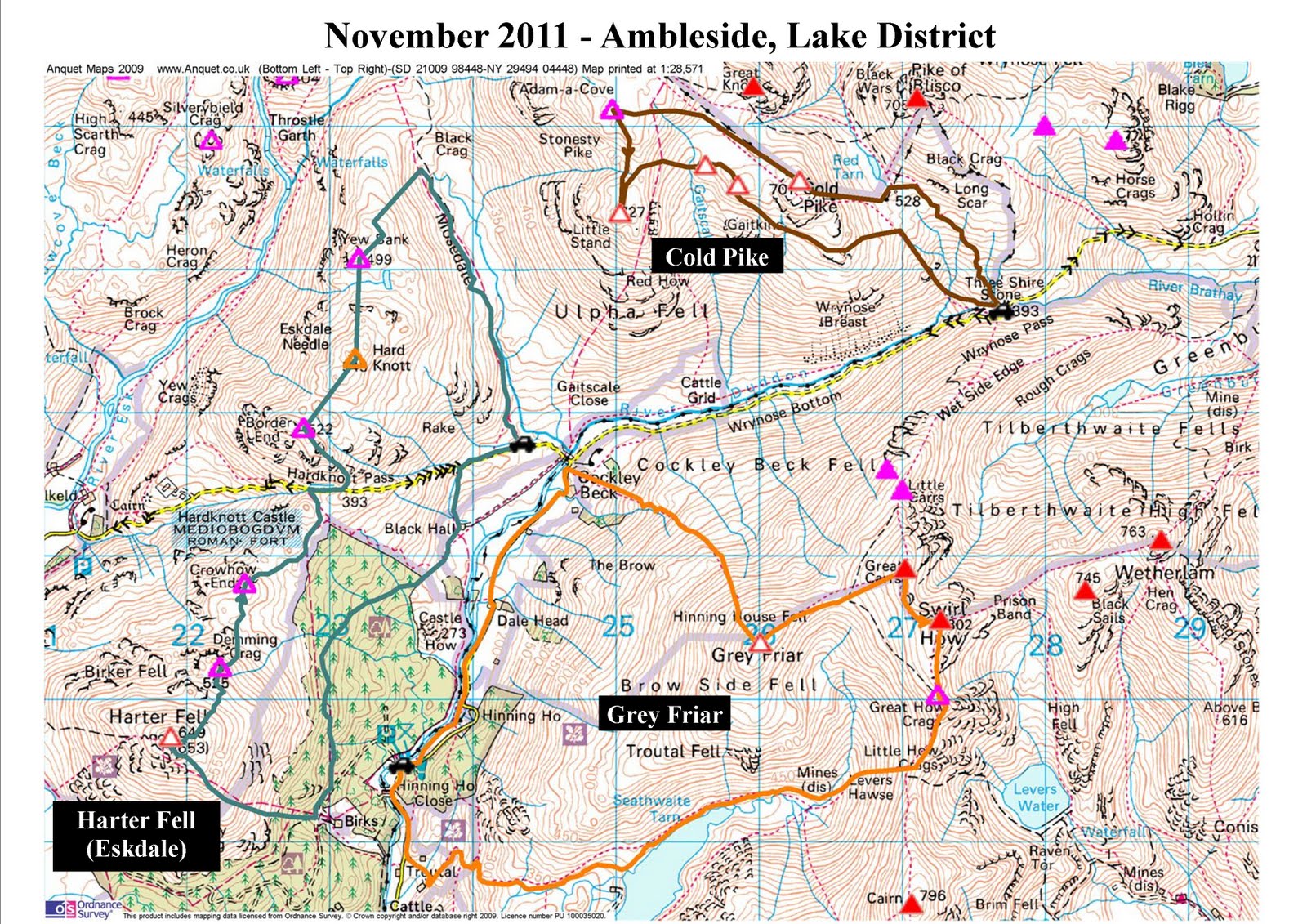 Peak Bagging and Long Distance Walking in the UK and Spain: November ...