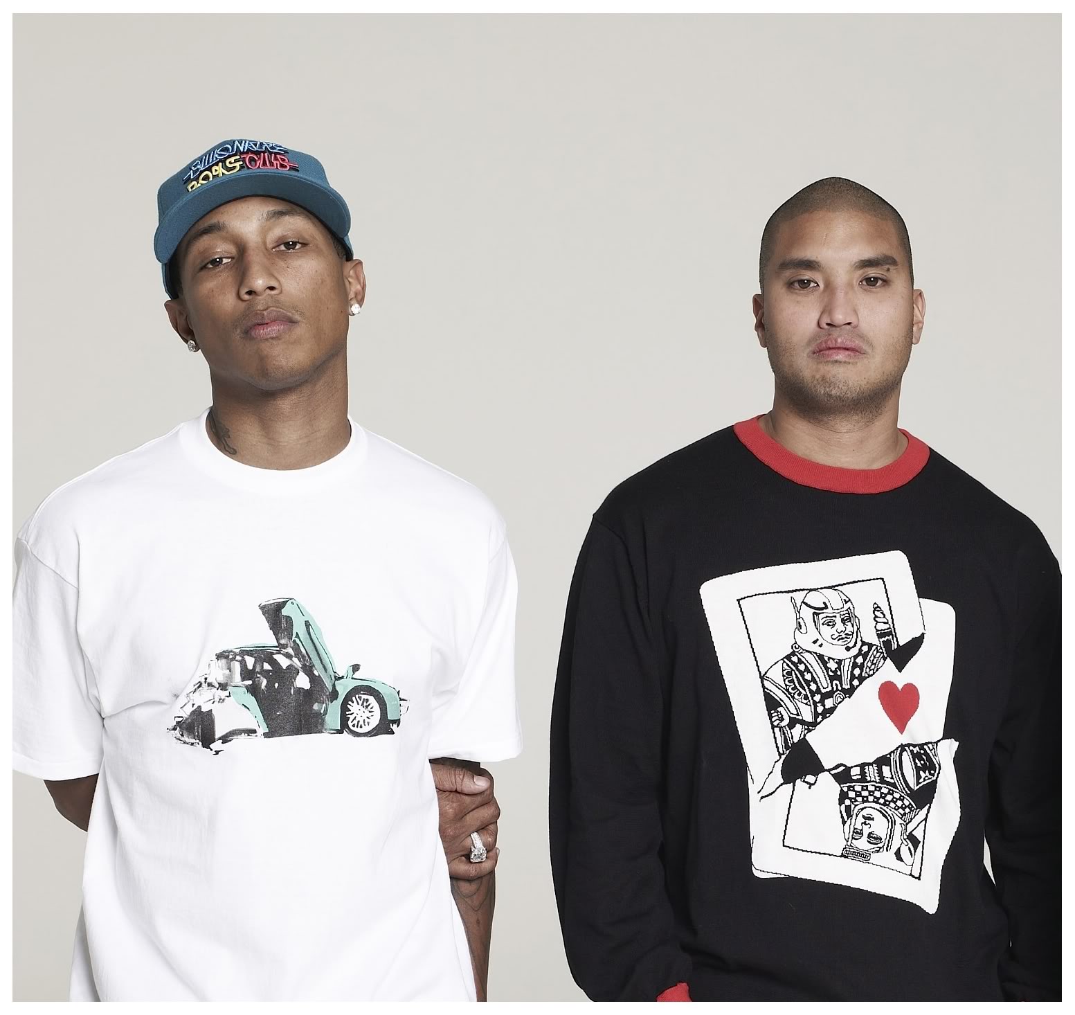 The Neptunes (Pharrell Williams + Chad Hugo) | Pharrell williams ...