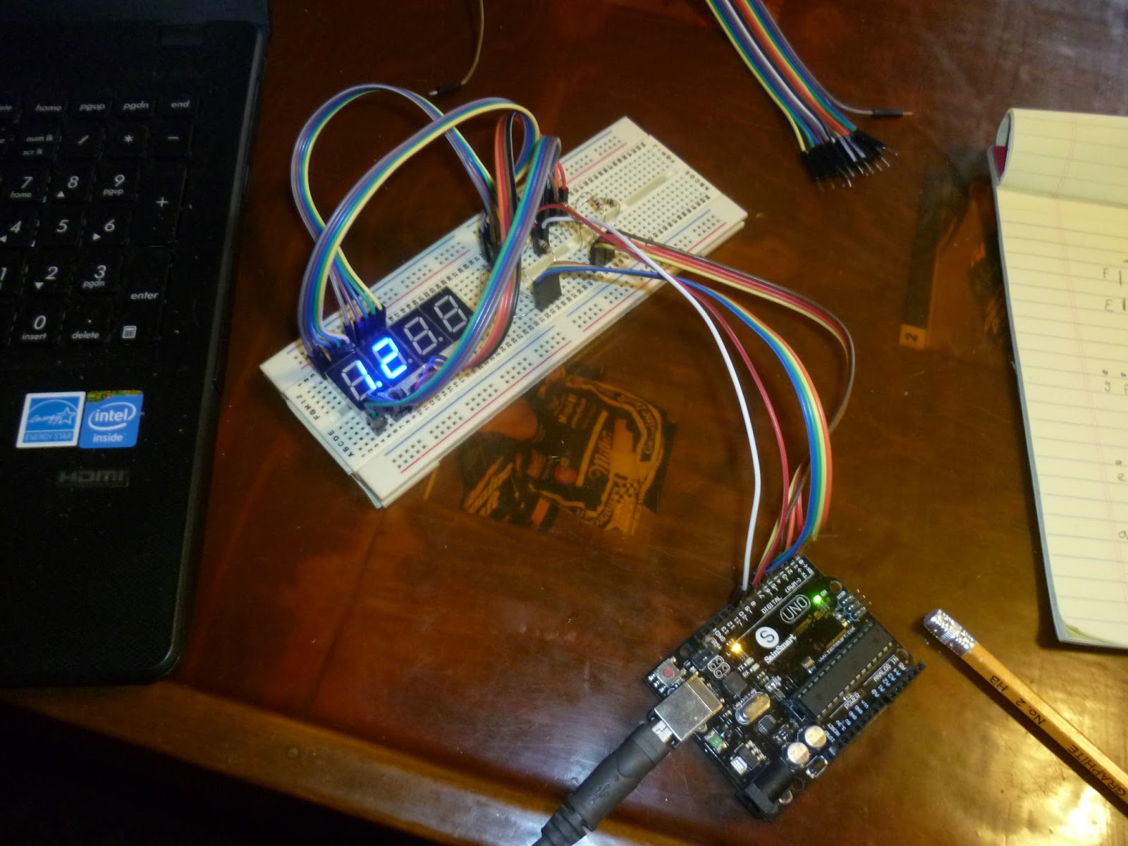 Simple Seven Segment LED Displays – Circuit Crush