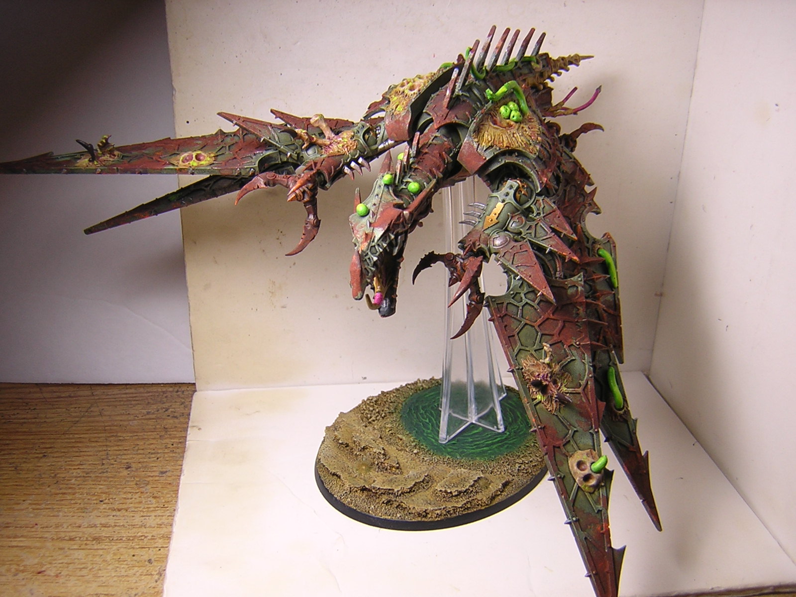 Warhammer 40k Orks (and more): Showcase: Nurgle Helldrake