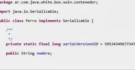 El lado oscuro de java: JavaPlayer - ¿Que es serializar en java? ¿Para que sirve serializar ...