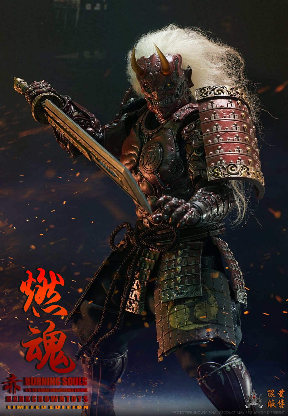 toyhaven: DARKCROWNTOYS 1/6th “BURNING SOULS” series “Crimson” Cyborg ...