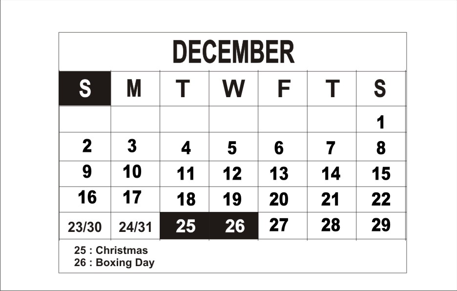 Calendar, Printable, Free: december 2012 australia calendar