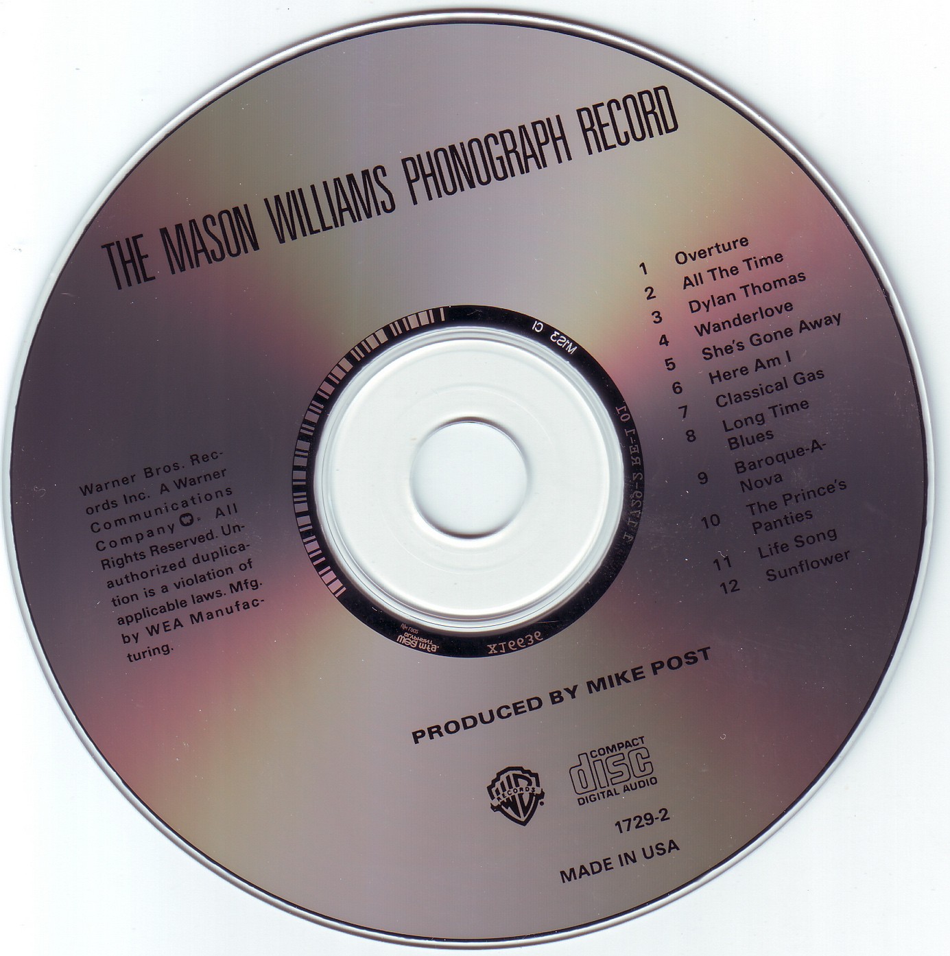 Pop On The Run: Pop/Baroque Pop/ Easy Listening: Mason Williams - The ...