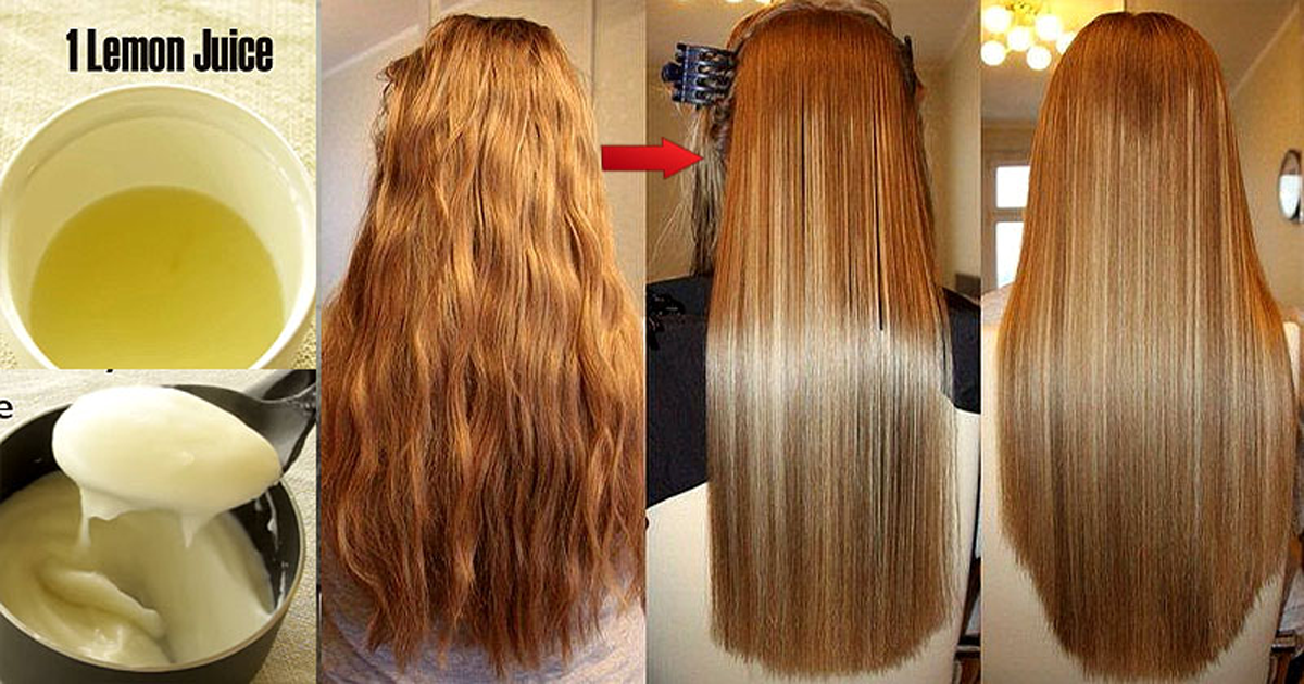 How To Make Hair Straight Mask And Straight Hair At Home - The Stylish Life