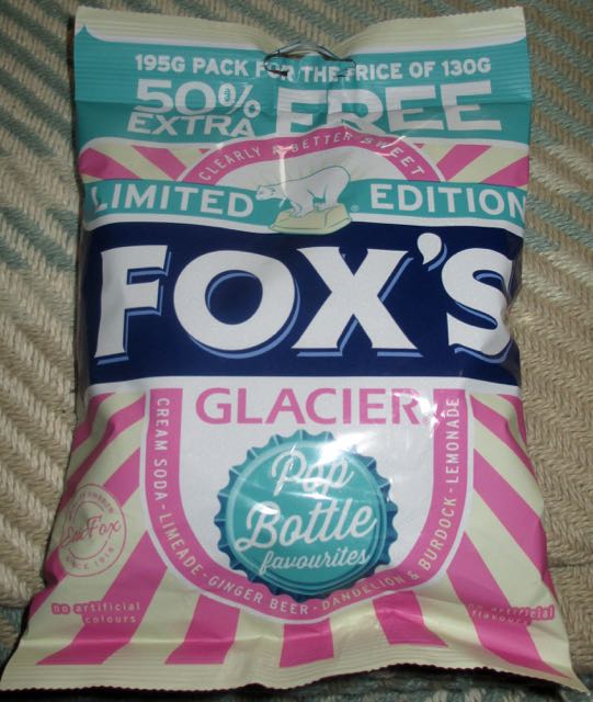 FOODSTUFF FINDS: Fox’s Glacier Sweets - Pop Bottle Favourites (Pound ...