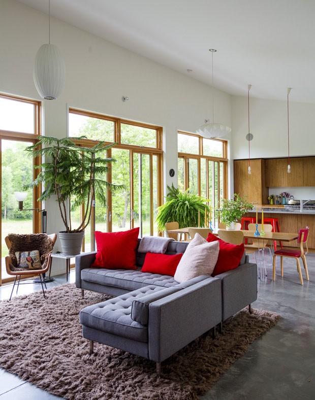 Keltainen talo rannalla: Ideoita tiistaille