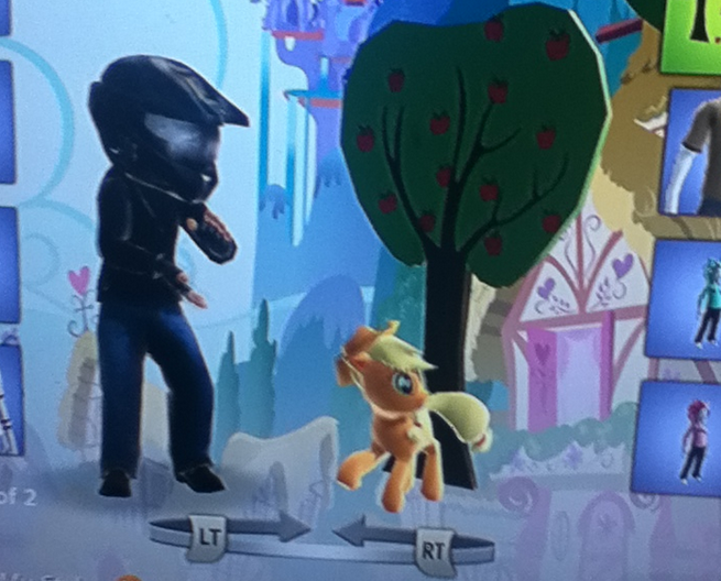 Equestria Daily - MLP Stuff!: Xbox Avatars Add Applejack, Dash Shirts ...