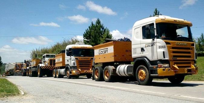 847 toneladas: A maior carga já transportada em uma rodovia brasileira