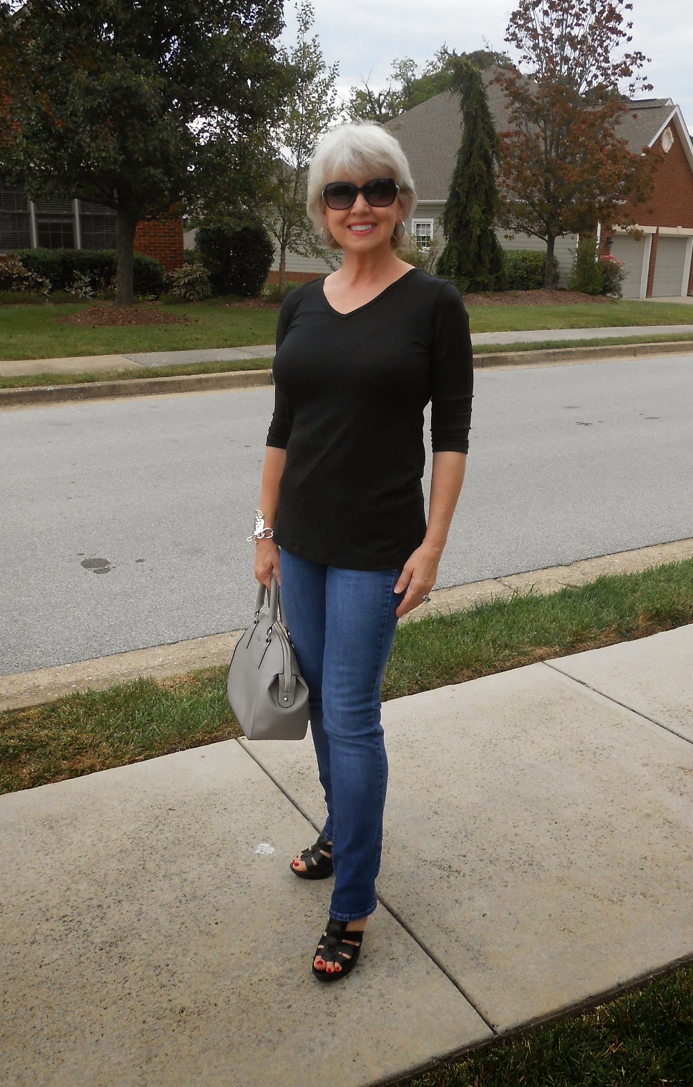 Fifty, not Frumpy: Covered Perfectly V Neck