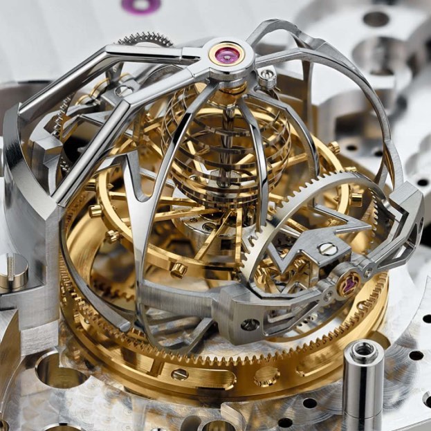 a Hand Made Watch: Tourbillon mechanism