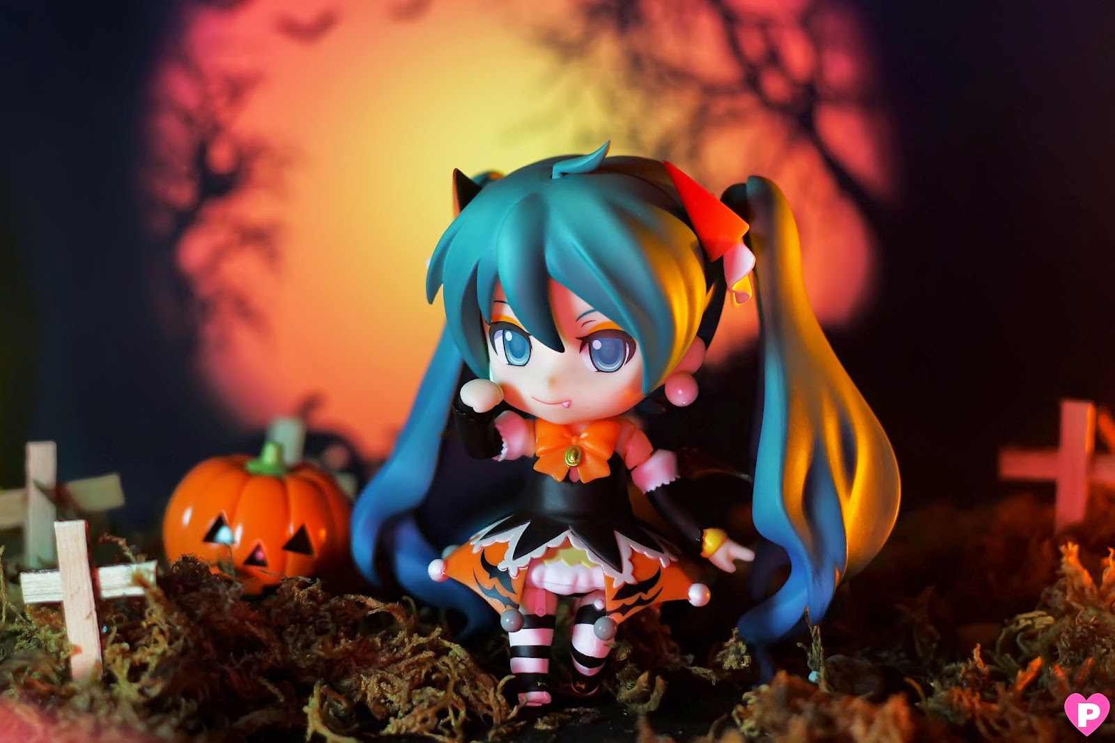 Nendoroid Hatsune Miku Halloween Ver. - Love, Pinkcheeks