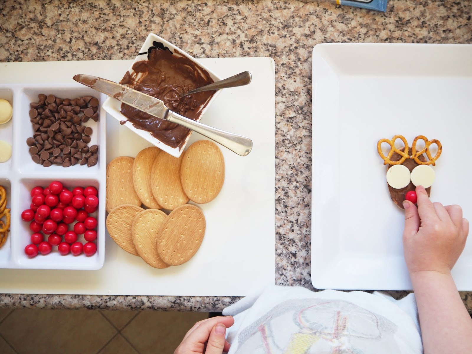 Learn with Play at Home: No Bake Reindeer Cookies. Fun Christmas Food Idea