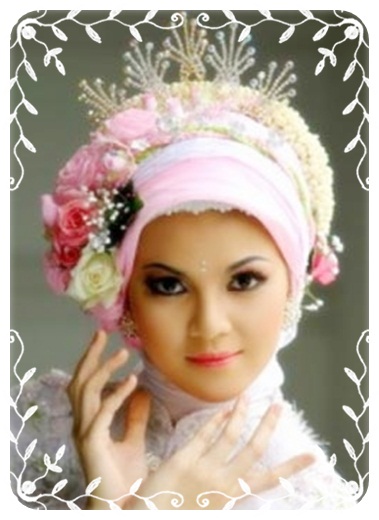 [Gambar] model jilbab pengantin muslim modern terbaru