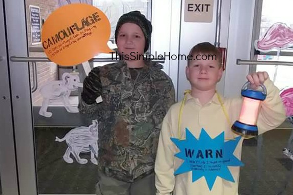 Vocabulary Parade Costumes - This Simple Home