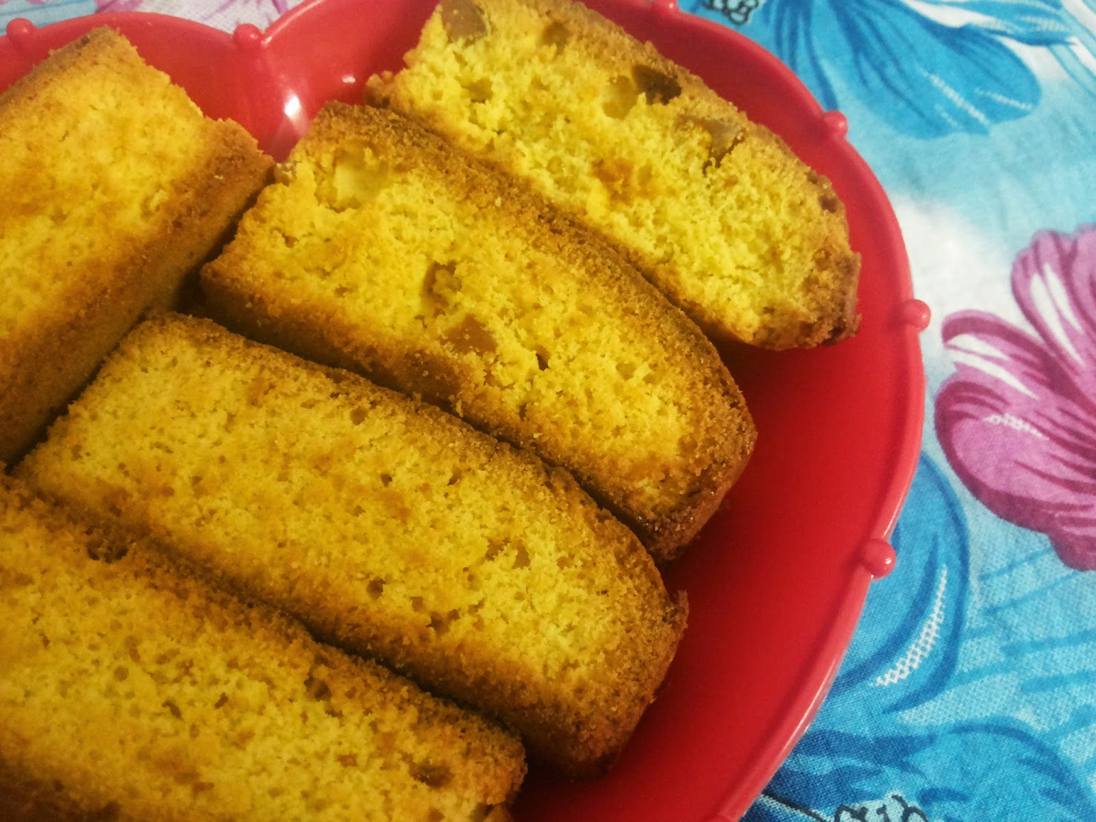 Manju's Food: Bakery style cake rusk