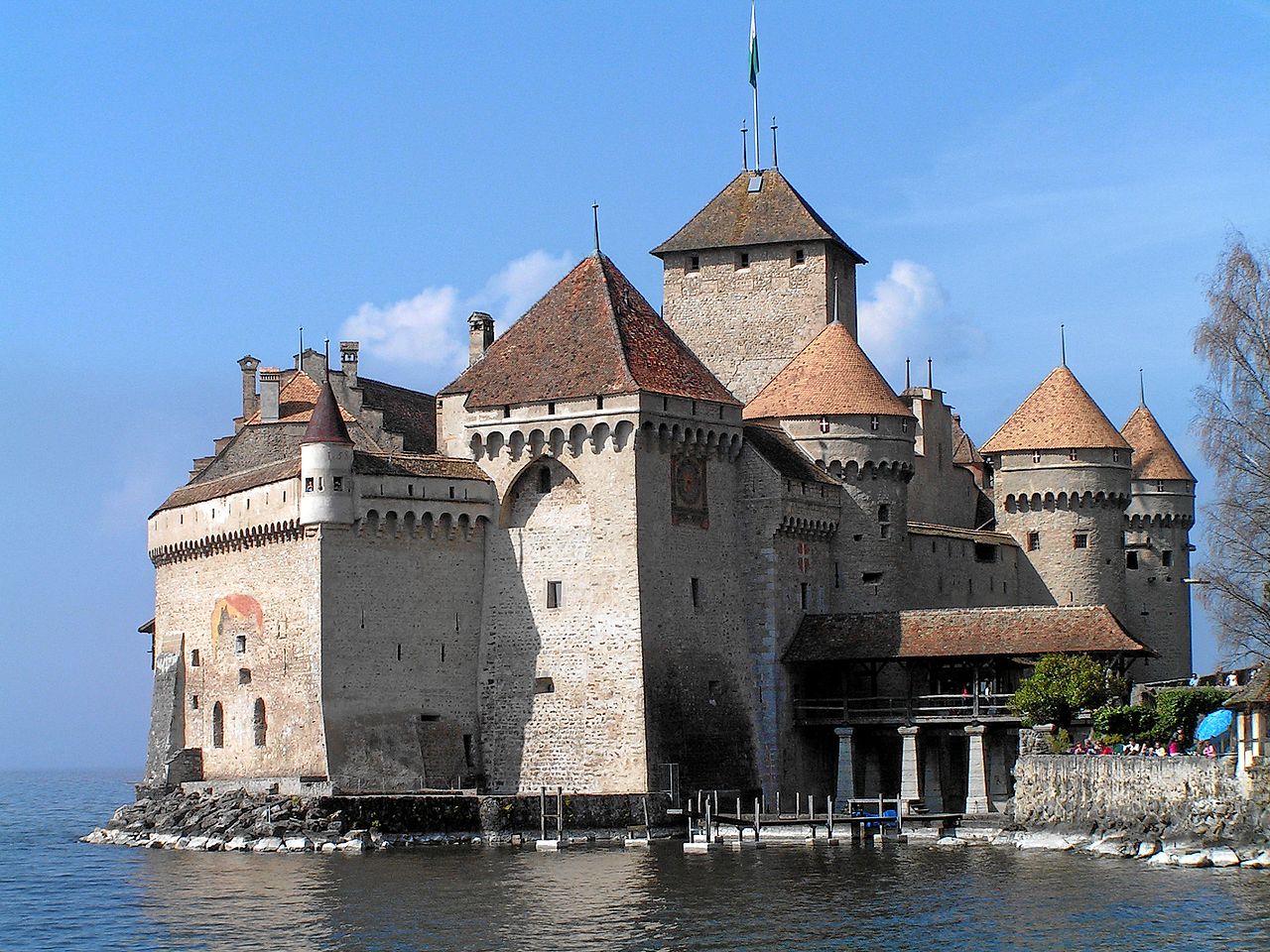 war & rol: Lugares: El castillo de Chillon