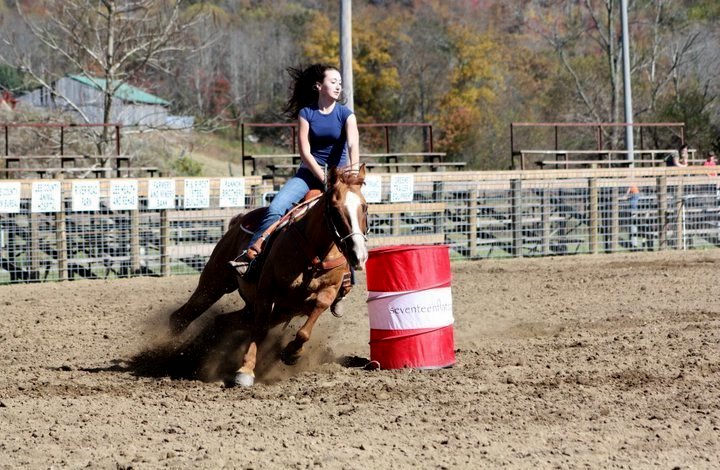 WINGS' : The Girl Loves Barrel Racing