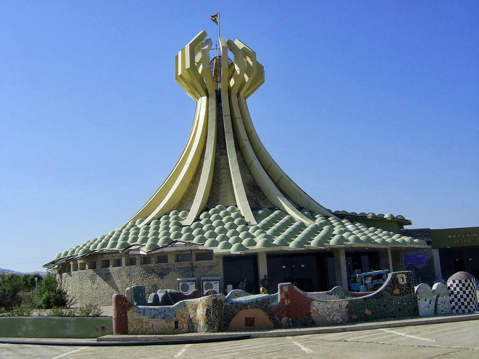 kurdistanart: Halabja monument~ Sulaymaniyah south of Kurdistan