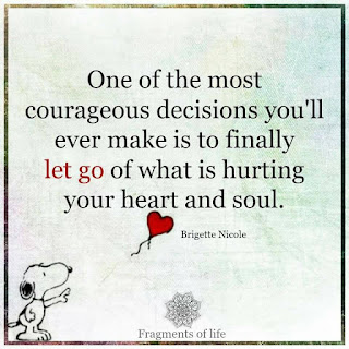 Reflections on Life : post estrangement: misconceptions about letting go.