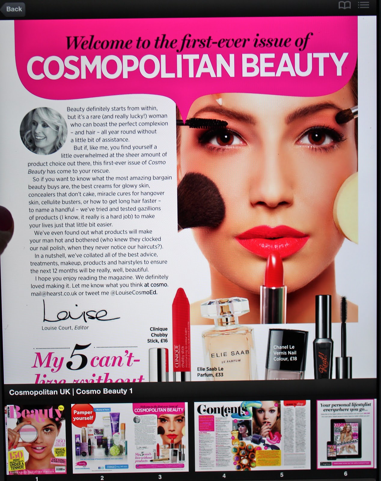 Cover Shoot: Cosmopolitan Beauty Magazine...for iPad!!