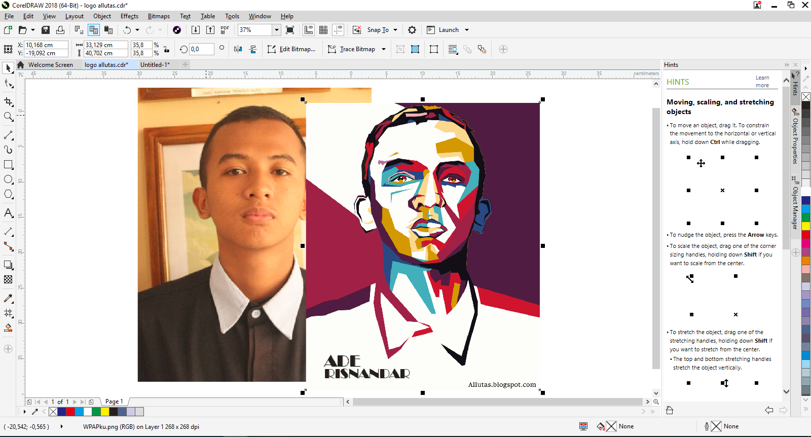 Teknik dasar membuat membuat WPAP