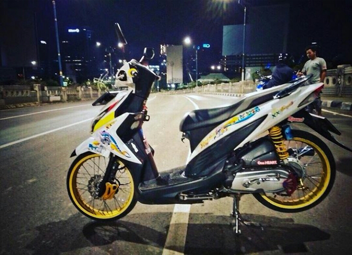 21 Foto Modifikasi Vario 110 FI terupdate