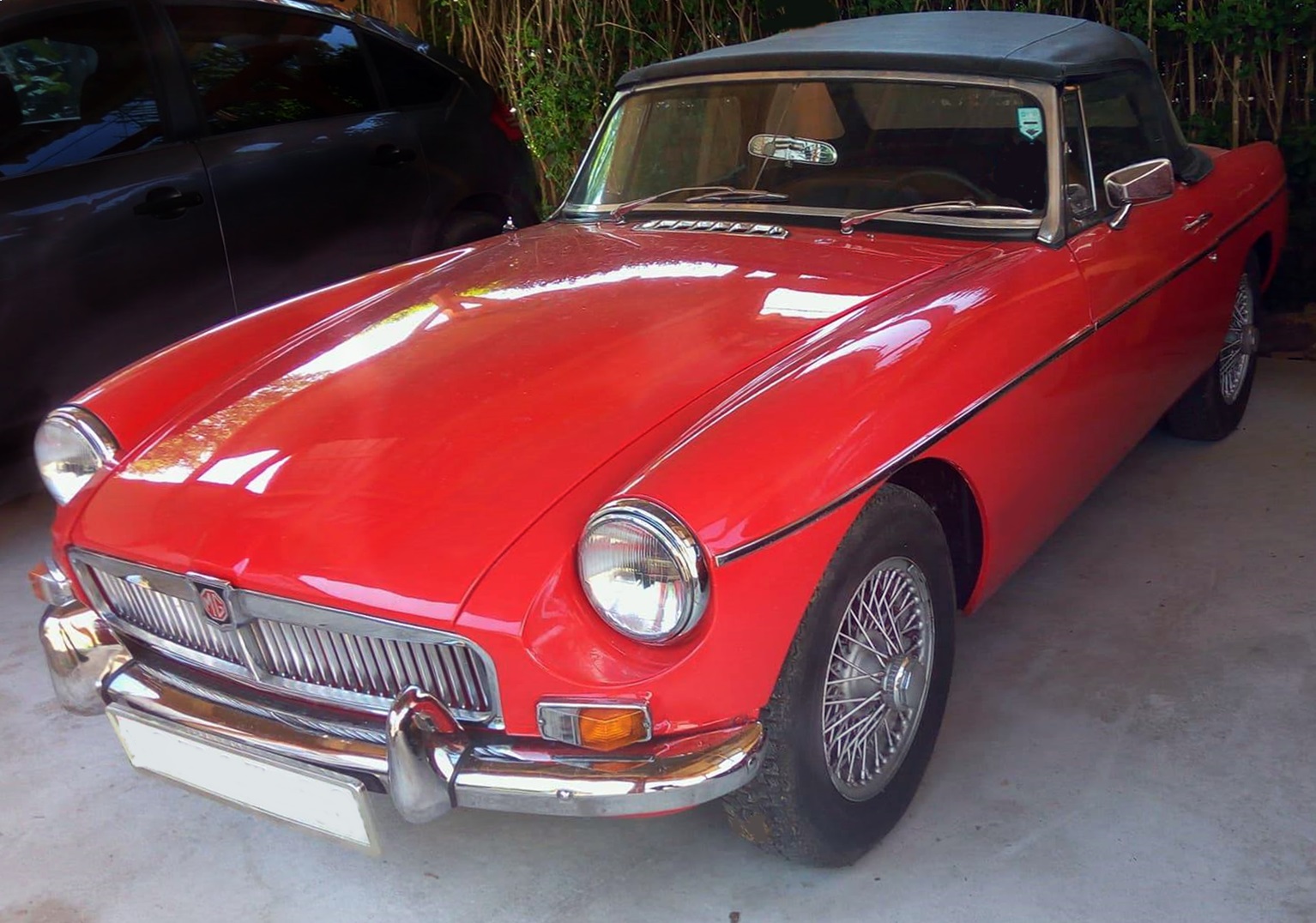 car-társak: Útszéli kép - MG (Rover) RV8