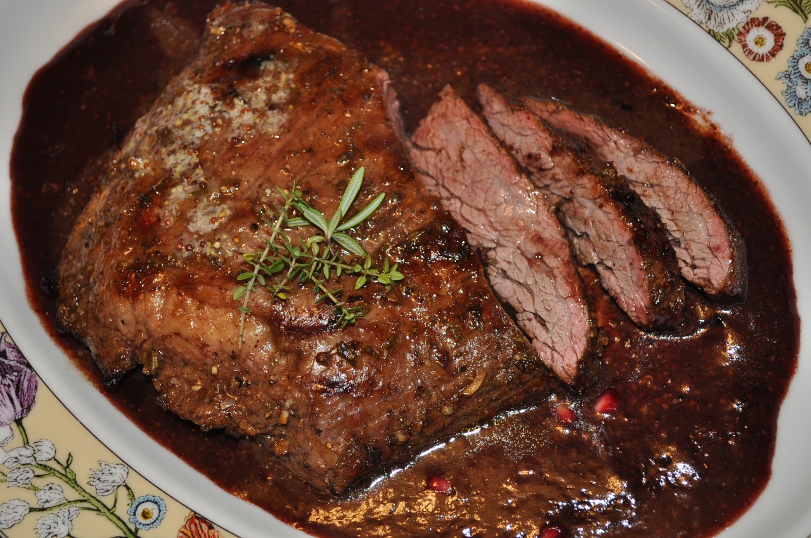 SEGEBUTĖS UŽRAŠAI: Jautienos paslėpsnies kepsnys "Flank steak" orkaitėje