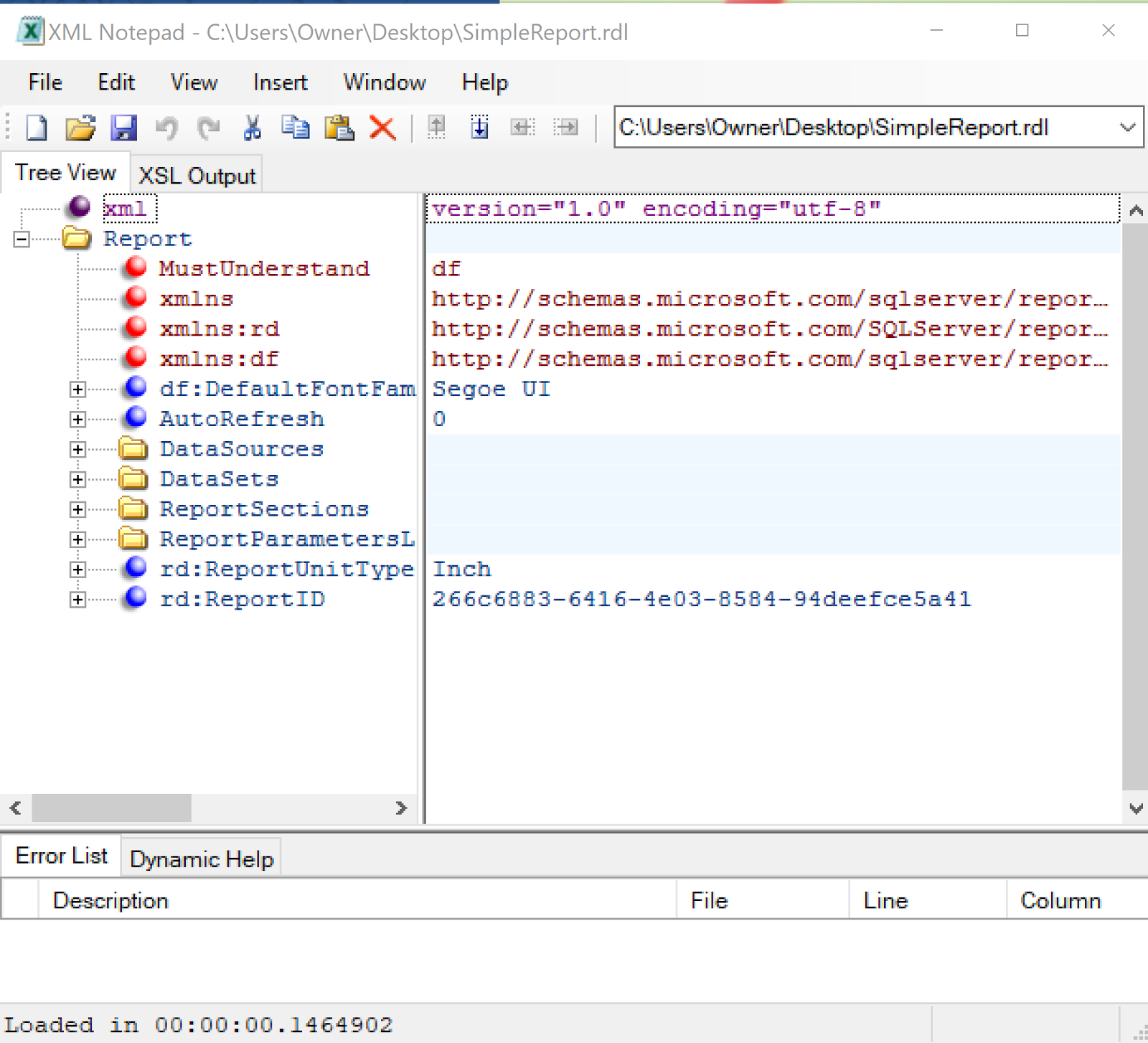 HodentekHelp: What is the best program to review report rdl file?