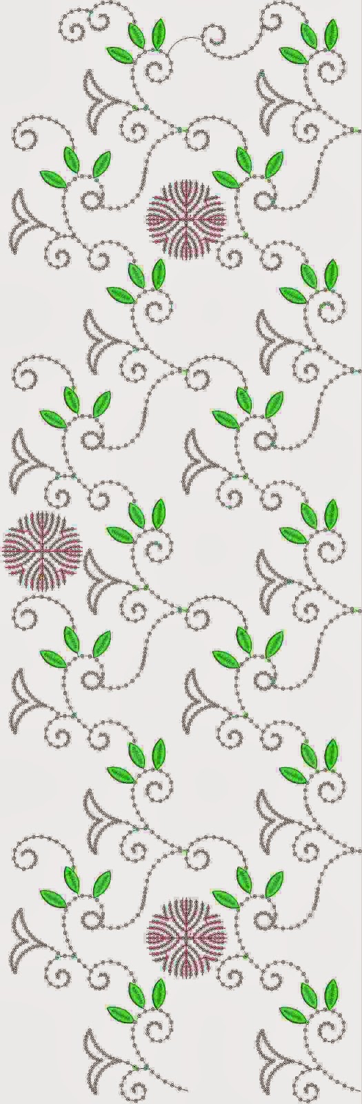 EmbDesignTube: Middle Eastern Allover Embroidery Designs