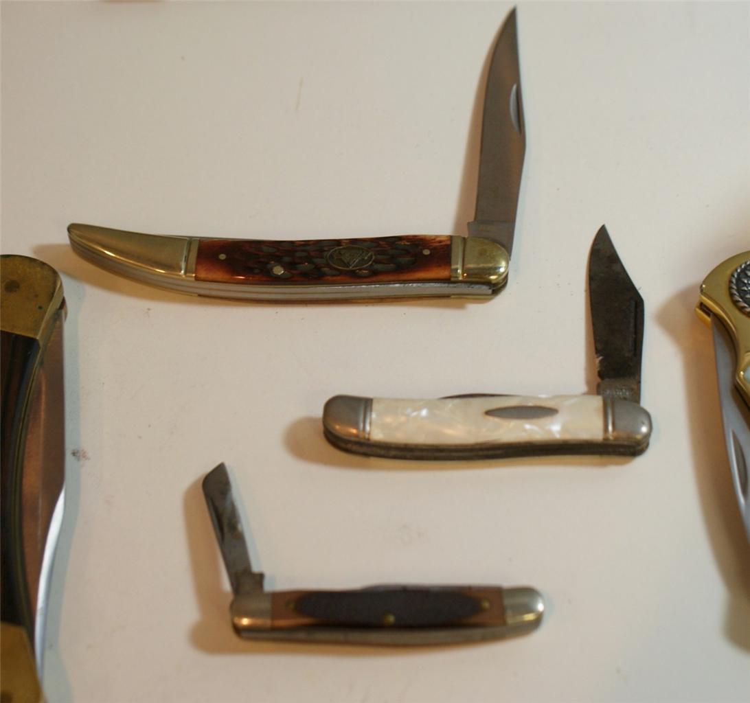 ASSORTED COLLECTIBLE KNIVES 7 TOTAL ~ Gold Crafters Exchange